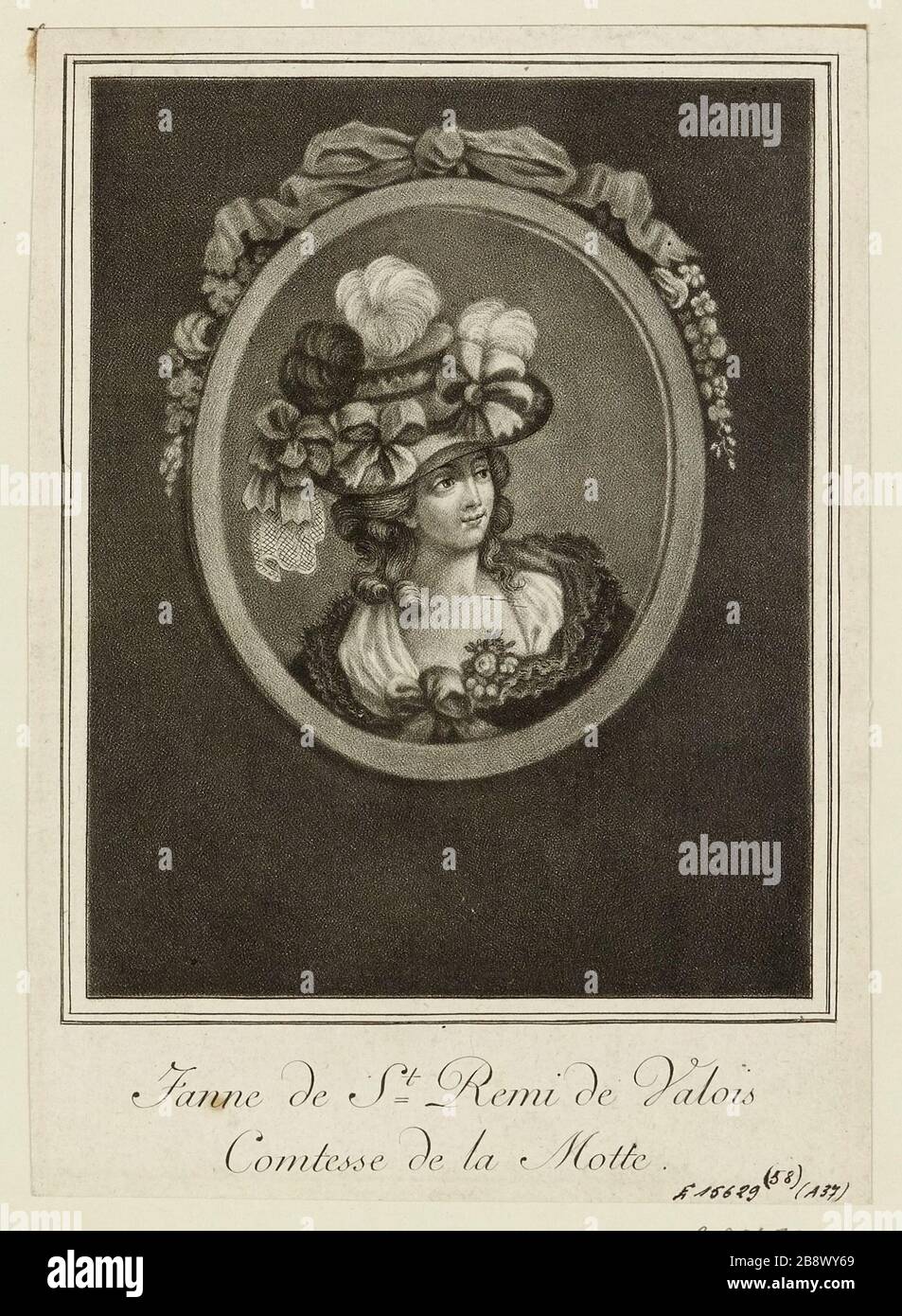 Janne St. Remi de Valois / Countess de la Motte Stock Photo - Alamy