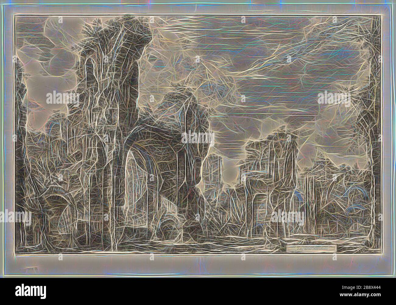 Ruins of the Xystus [a long open portico used for athletic exercises ...