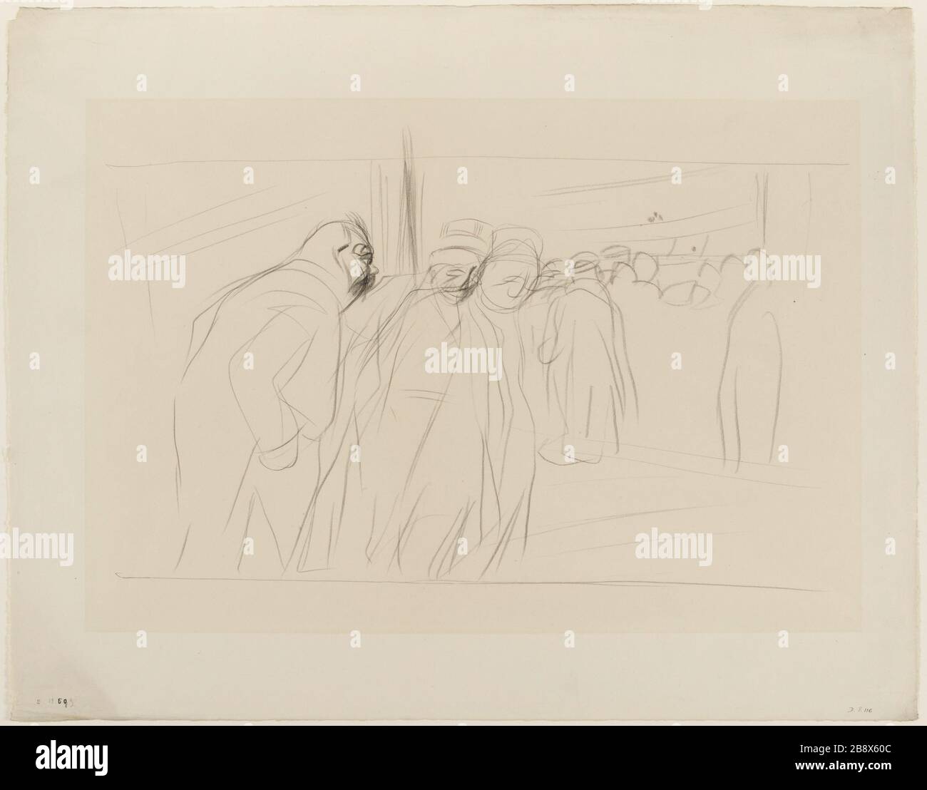 Crowd line drawing hi-res stock photography and images - Alamy