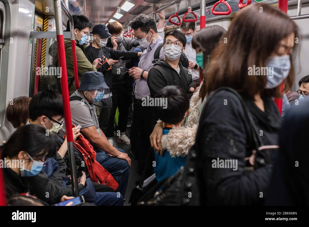 Passengers mtr wagon hi-res stock photography and images - Alamy