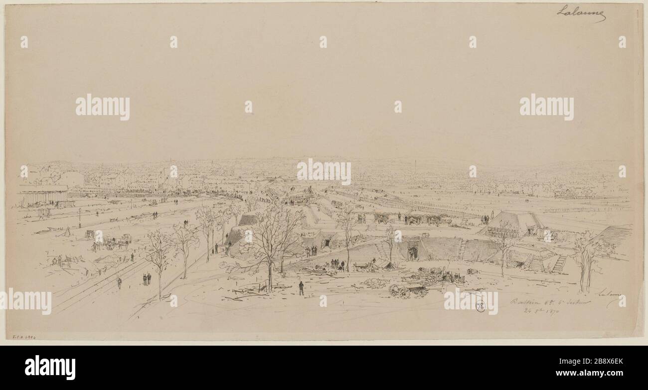 Paris siege map hi-res stock photography and images - Alamy