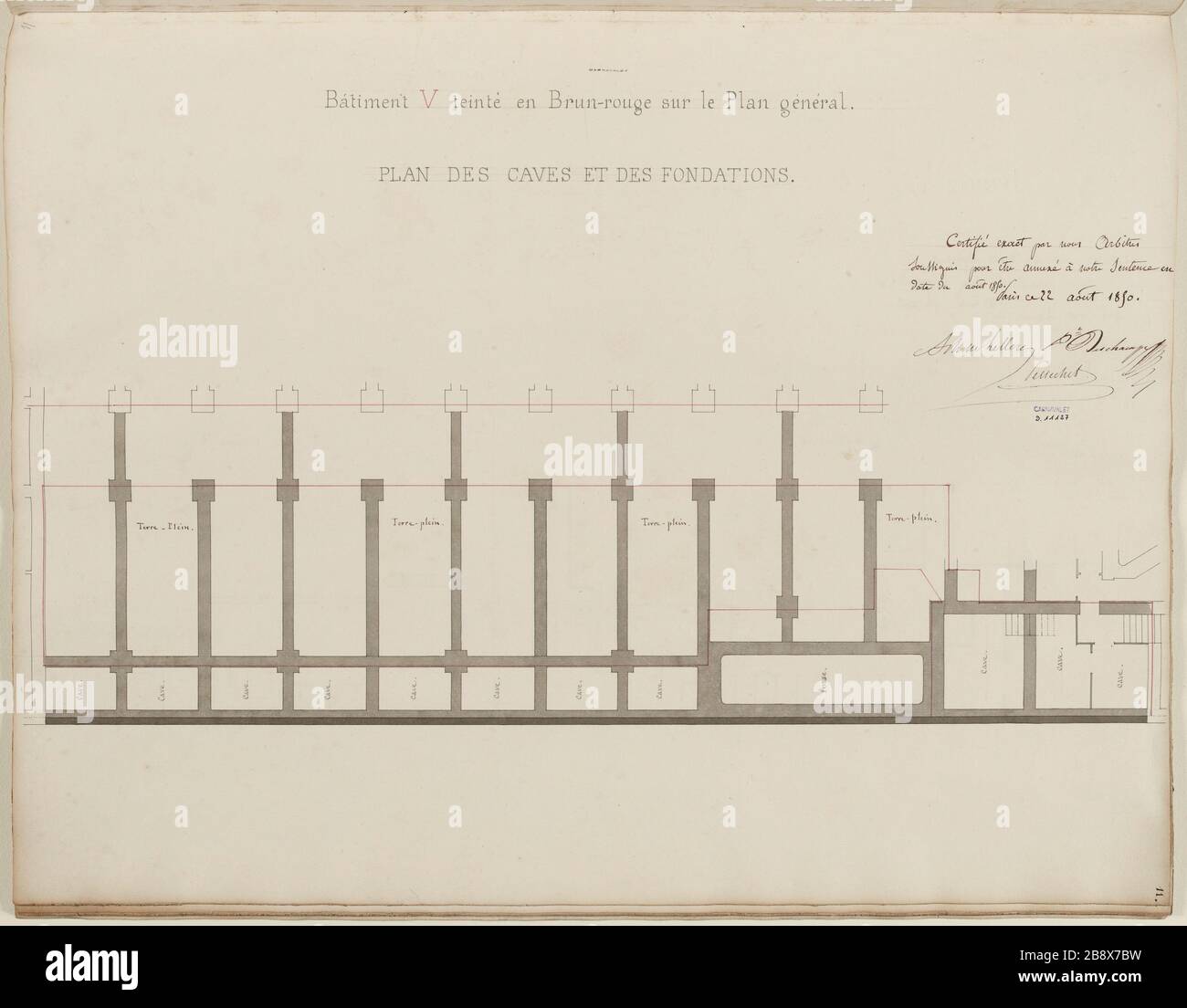 Map basements and foundations. 11 Stock Photo - Alamy