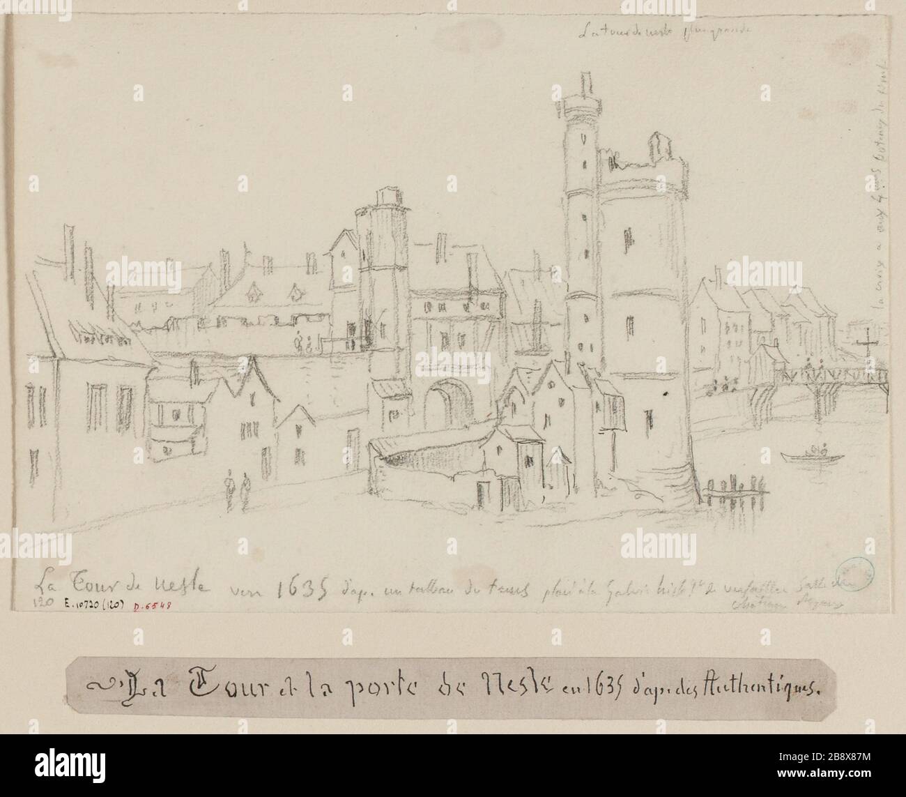 Nesles tower hi-res stock photography and images - Alamy