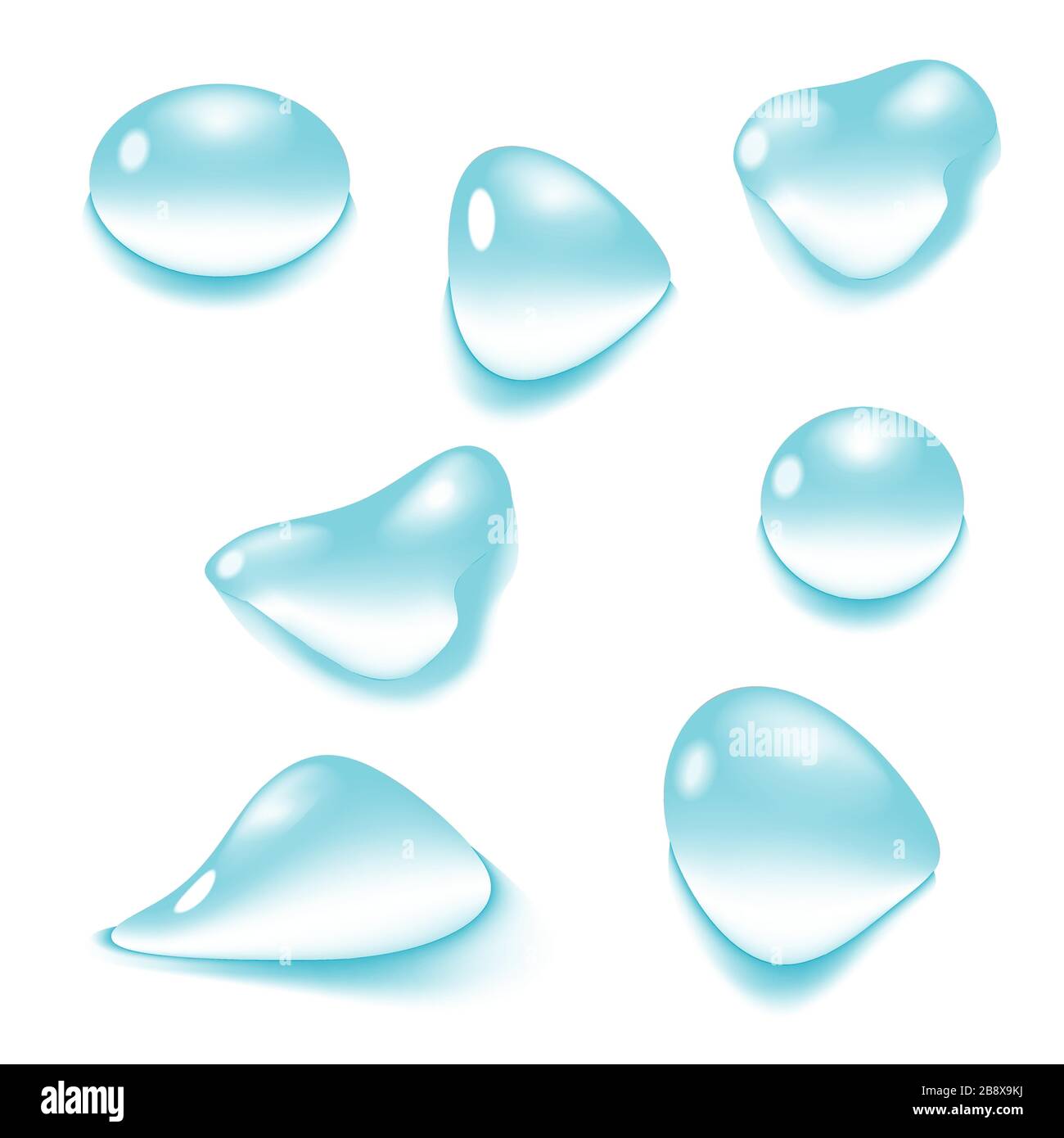 Water texture in macro Stock Vector Images - Alamy