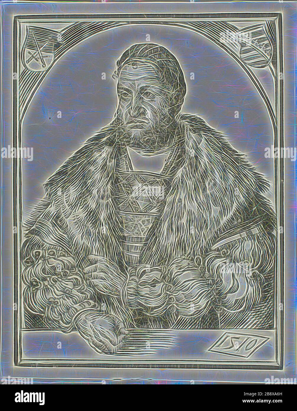 Woodcut by wolf traut hi-res stock photography and images - Alamy