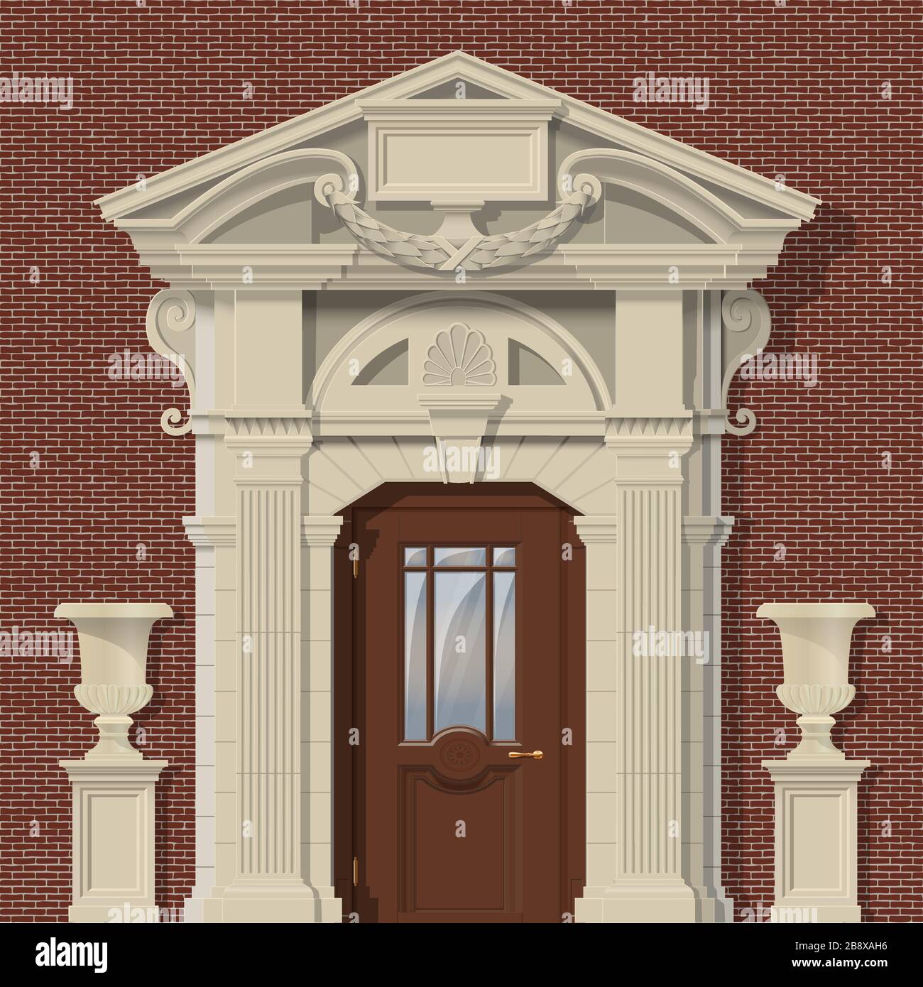 vector image of stone entrance Stock Vector Image & Art - Alamy