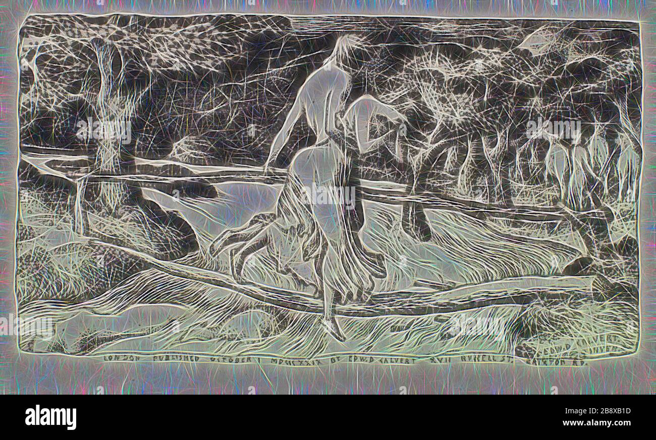 The Flood, n.d., Edward Calvert, English, 1799-1883, England, Woodcut ...