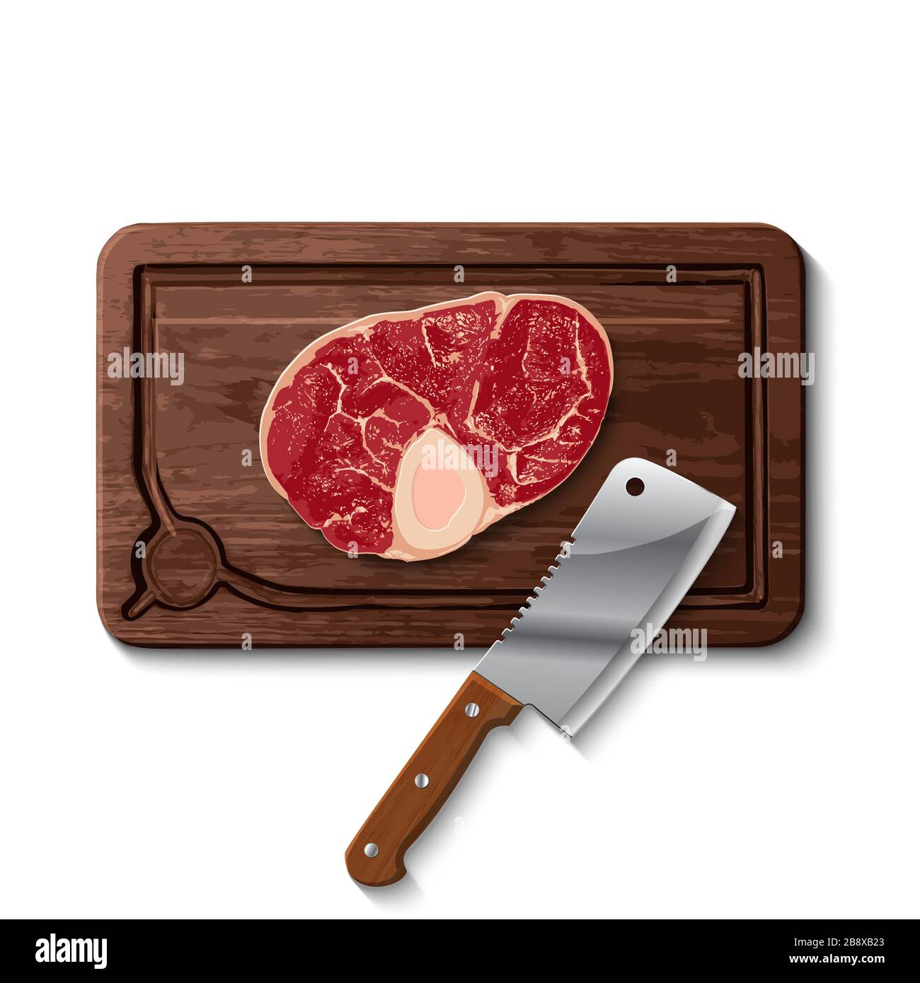 With fillet knife Stock Vector Images - Alamy