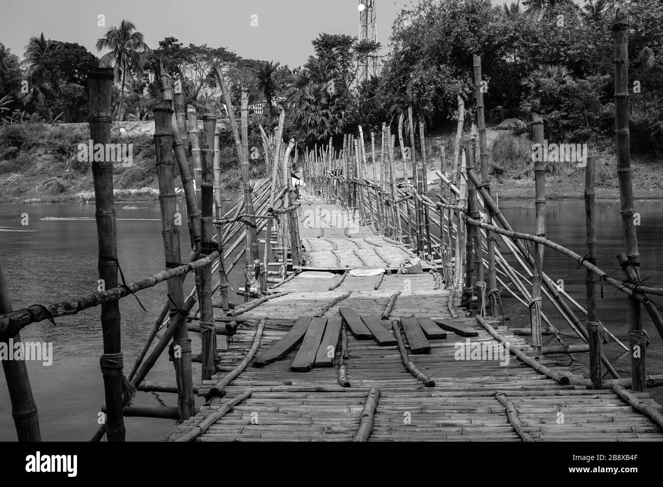 the good old bridge Stock Photo - Alamy