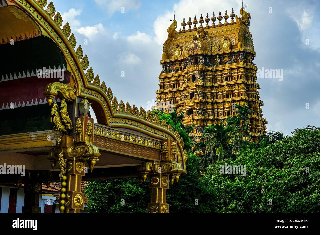 Nallur Kandaswamy Kovil Hindu temple in Jaffna, Sri Lanka Stock Photo ...