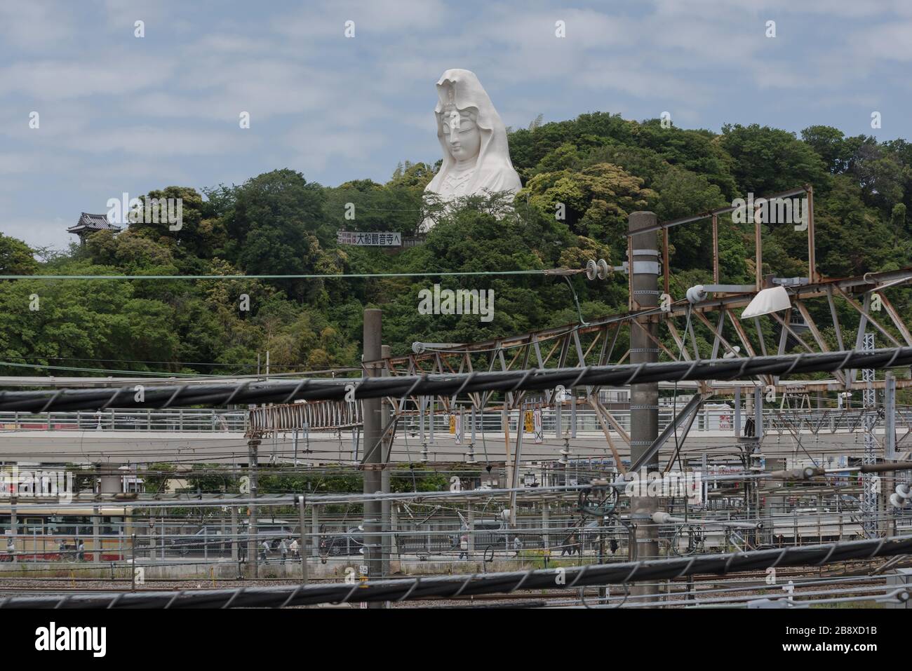 Ofuna/Japan, May 20, 2019: Ofuna Kannon statue in Kannon-ji Temple ...