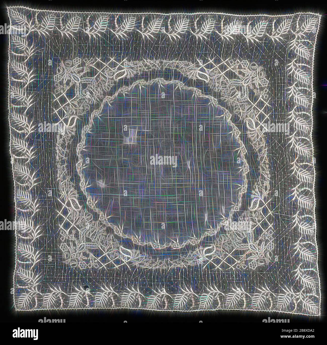 Handkerchief, c. 1840, Philippines, Philippines, Pineapple fiber, plain ...