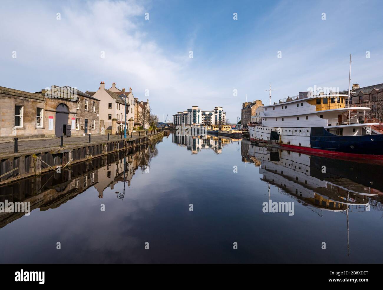 The Shore, Leith, Edinburgh, Scotland, United Kingdom. 23rd March 2020 ...