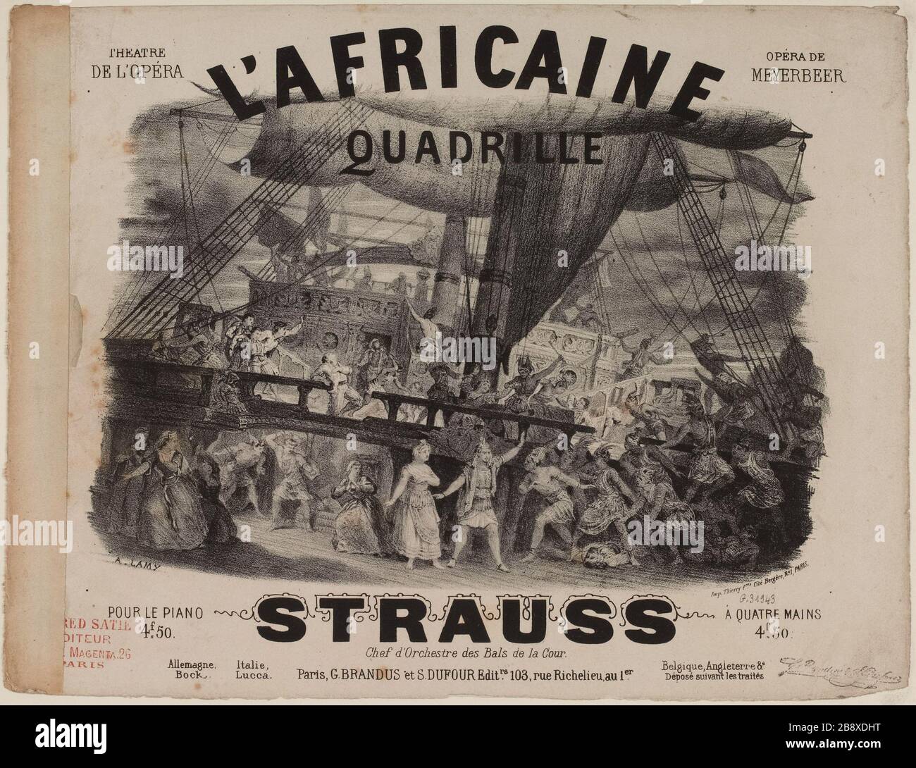 The African / Quadrille Stock Photo - Alamy