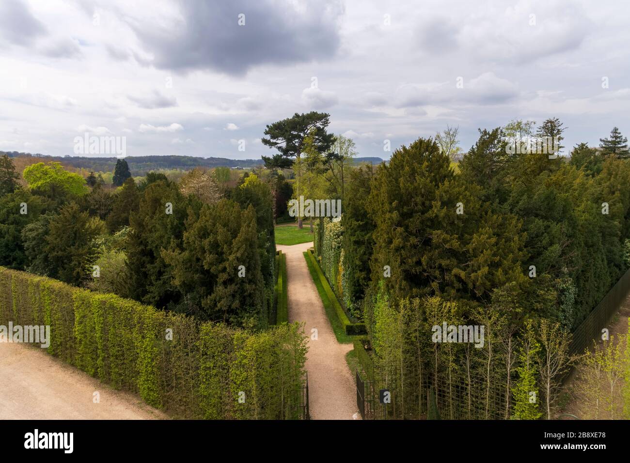 Park Gardens. Dating back from Louis XIII, this garden was projected ...