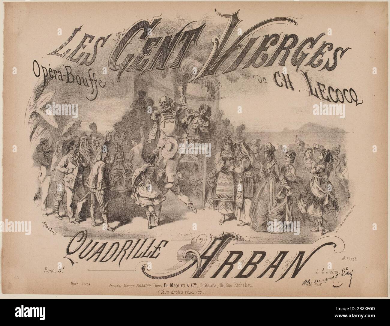 Hundred Virgins / Quadrille / Arban [coverage] Stock Photo - Alamy