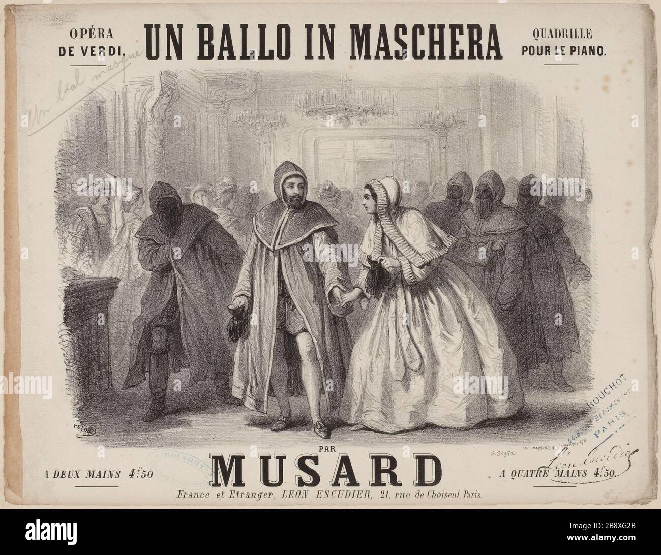 A masked ball Stock Photo - Alamy