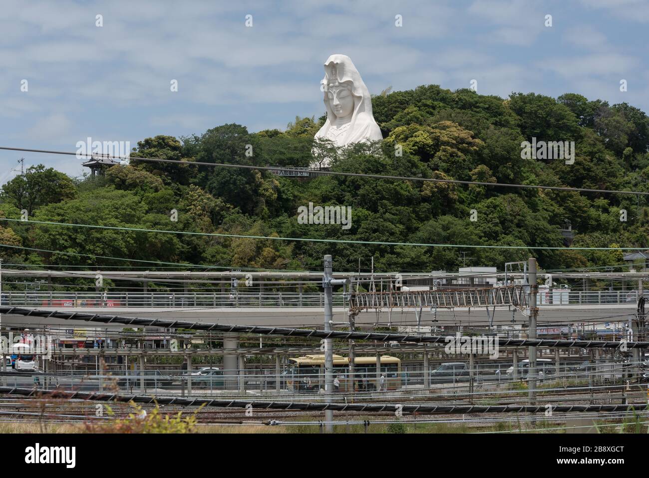 Ofuna/Japan, May 20, 2019: Ofuna Kannon statue in Kannon-ji Temple ...