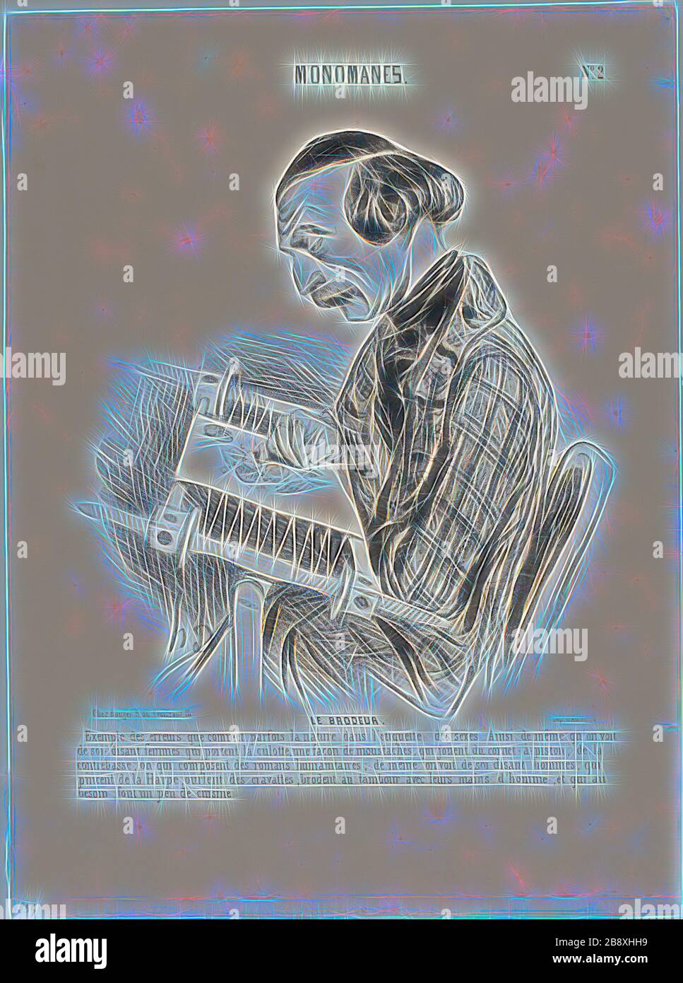 The Embroiderer. An example of the errors, nature sometimes makes in ...