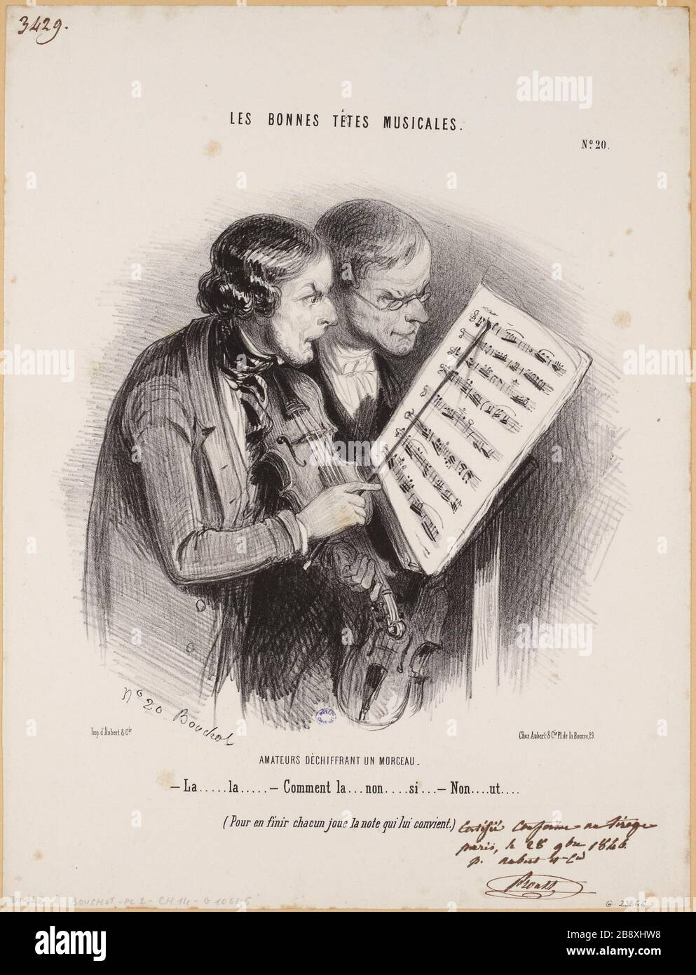 No. 20 / Amateurs deciphering a piece Stock Photo - Alamy