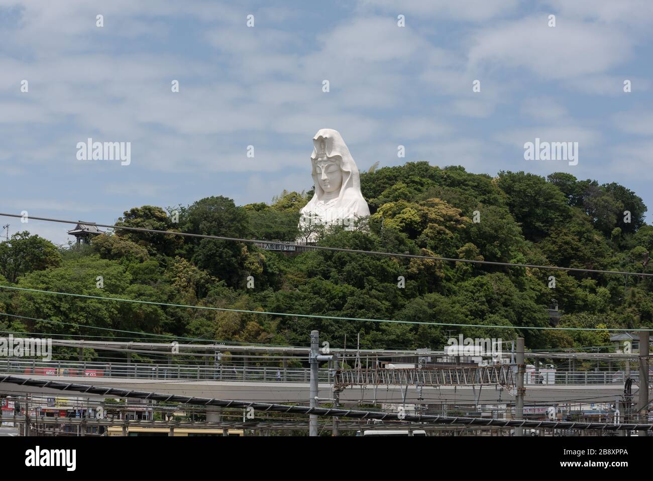 Ofuna/Japan, May 20, 2019: Ofuna Kannon statue in Kannon-ji Temple ...