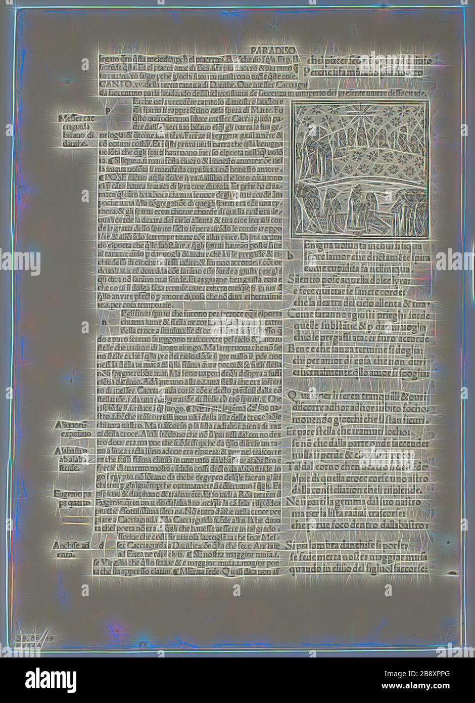 Paradise: Canto XV (Fifth Heaven, Sphere of Mars) from Divina Commedia ...