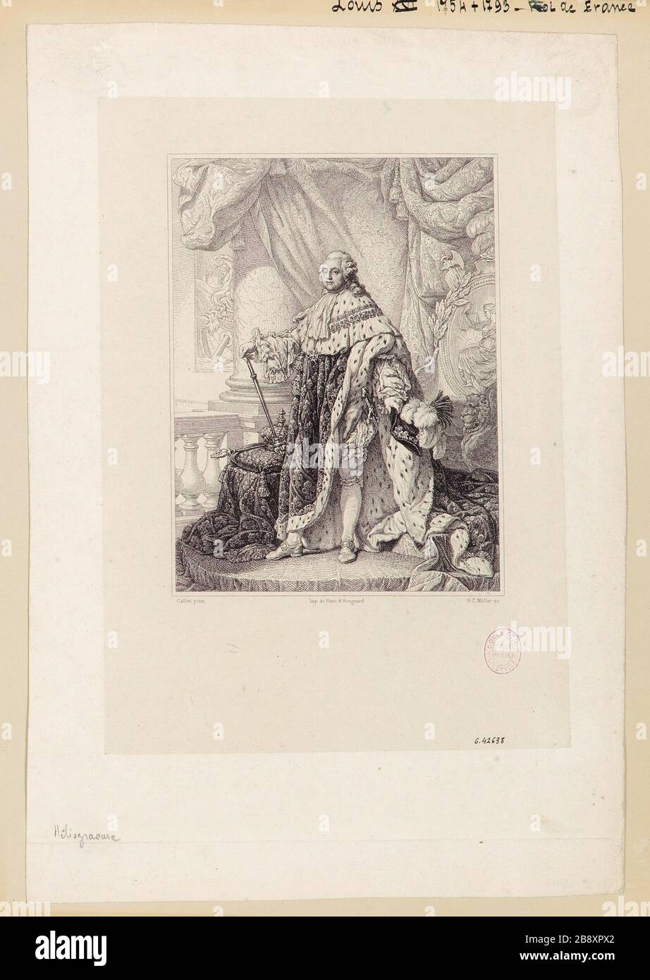 King louis xvi death 1793 hi-res stock photography and images - Alamy