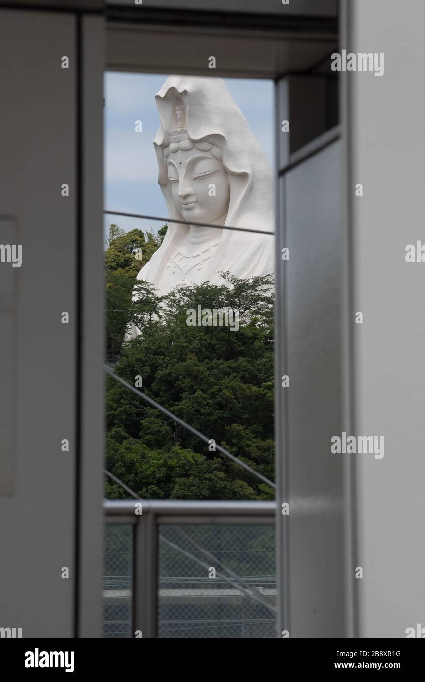 Ofuna/Japan, May 20, 2019: Ofuna Kannon statue in Kannon-ji Temple ...