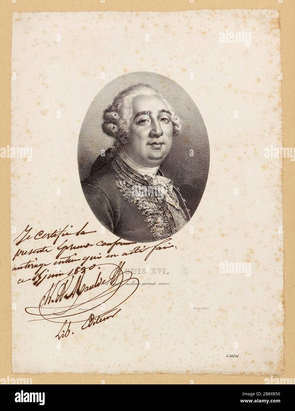 Louis XVI / from the best-known portraits Stock Photo - Alamy