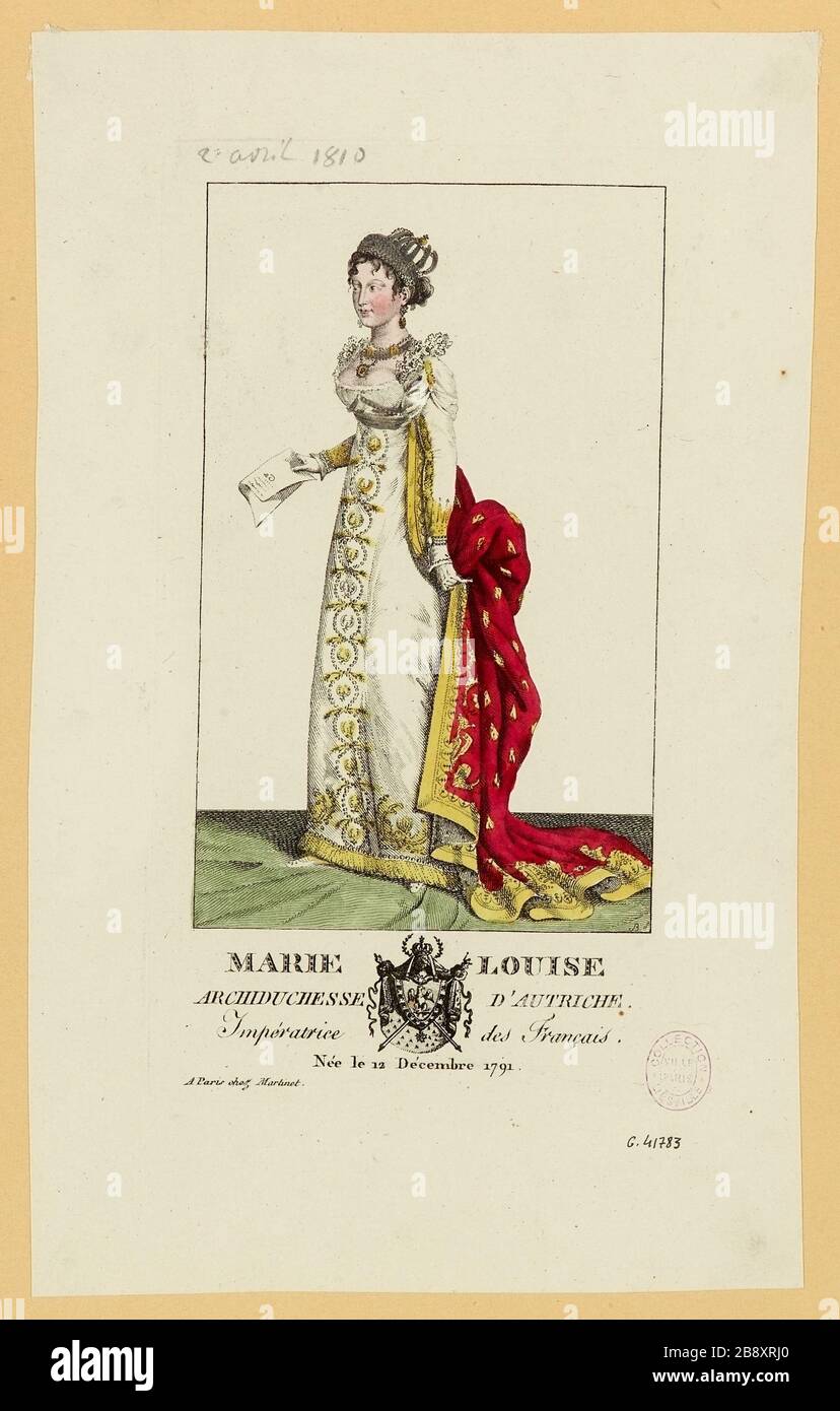 Marie Louise / Archduchess of Austria / Empress of the French. / Born ...
