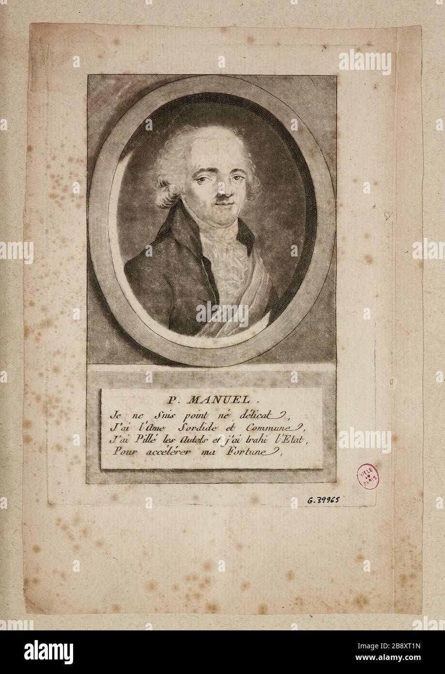 Father Manuel [portrait in a medallion accompanied by a quatrain ...