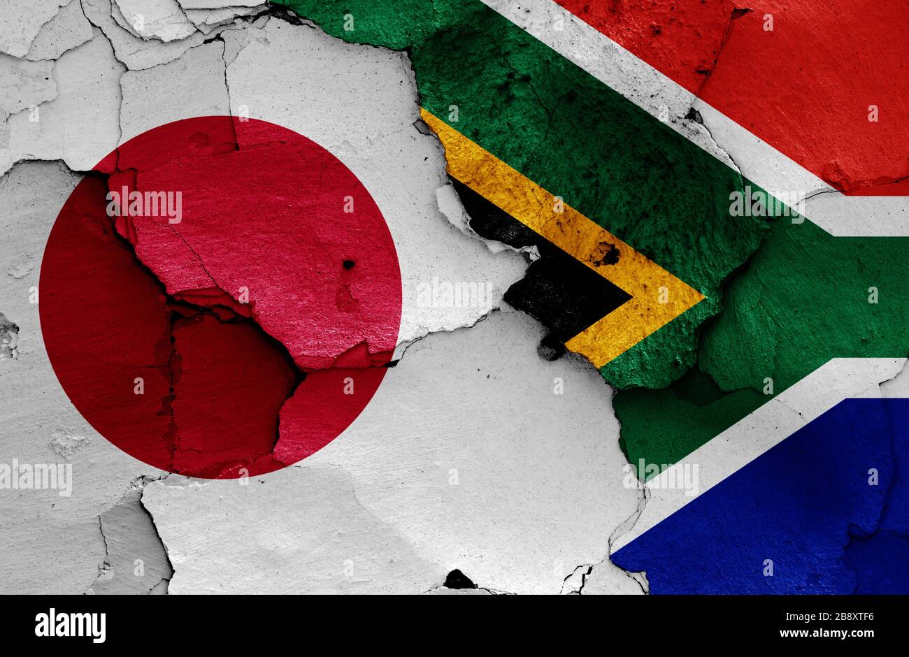 Japan flag africa hi-res stock photography and images - Alamy