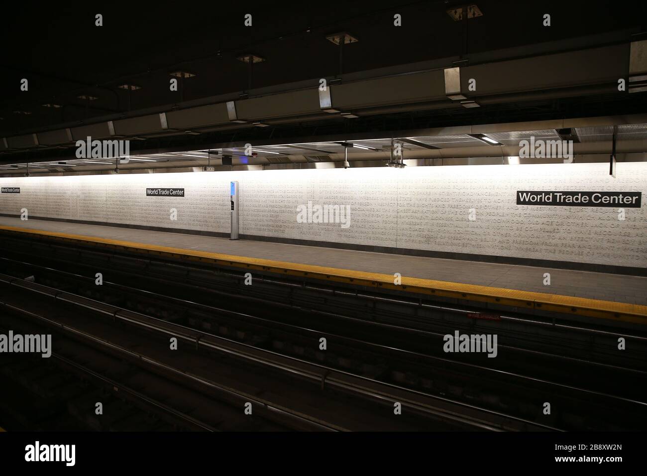 New York City Subway Stop Signs High Resolution Stock Photography and ...