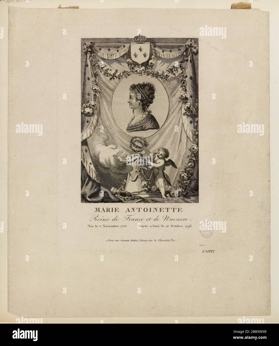 Marie Antoinette / Queen of France and Navarre Stock Photo - Alamy