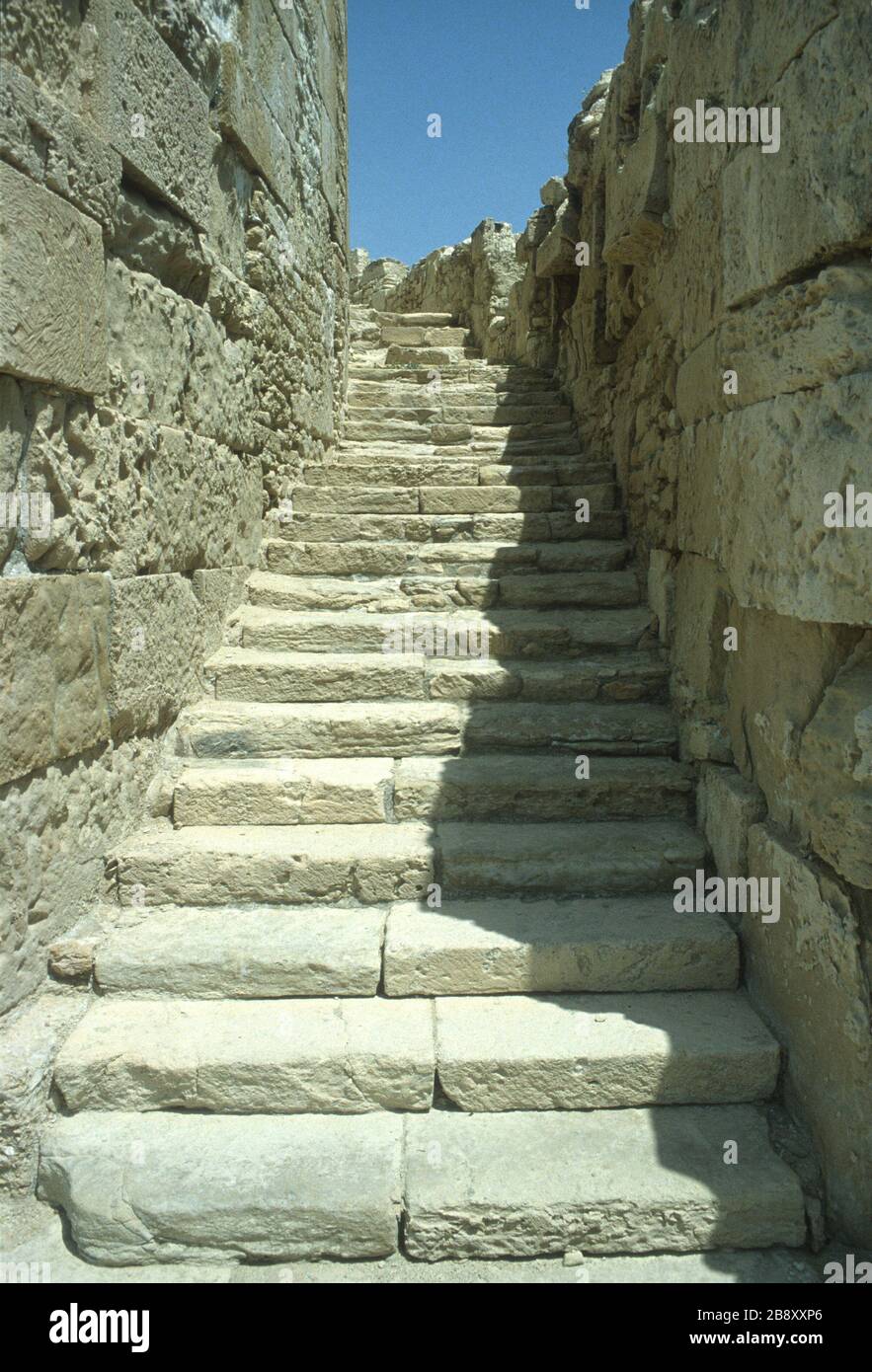 Remains of the spectacular, cliff-top Greek theatre in Kourion ...