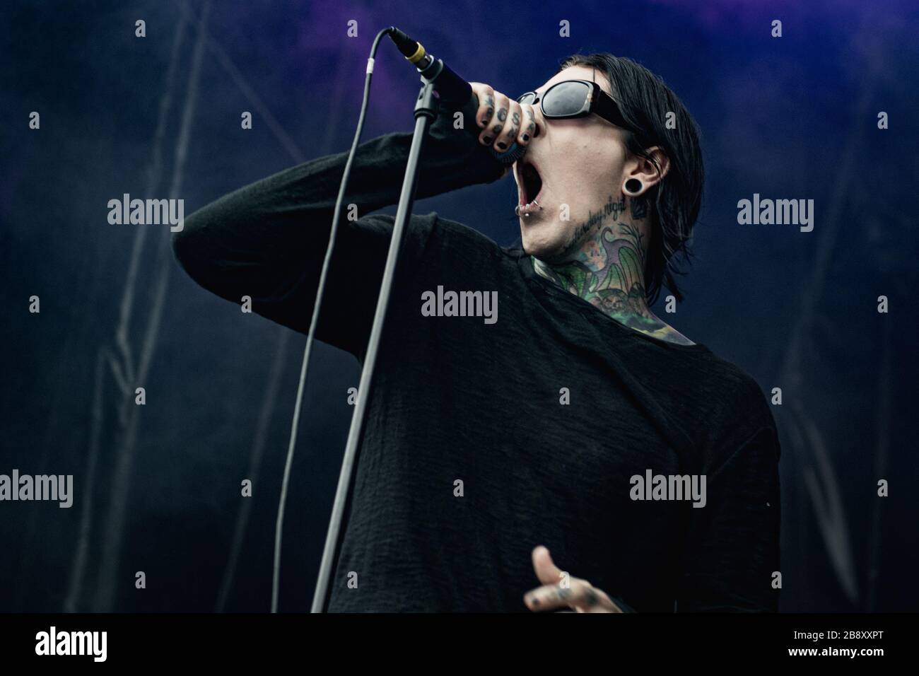 Chris Motionless Screaming