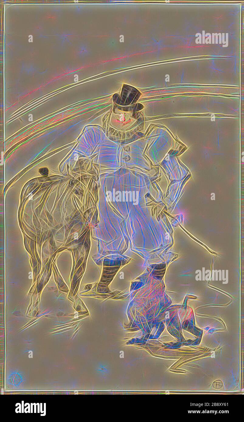 At the Circus: Trained Pony and Baboon, 1899, Henri de Toulouse-Lautrec ...