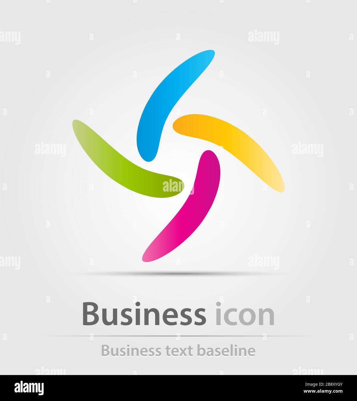 Designed by logo Stock Vector Images - Alamy