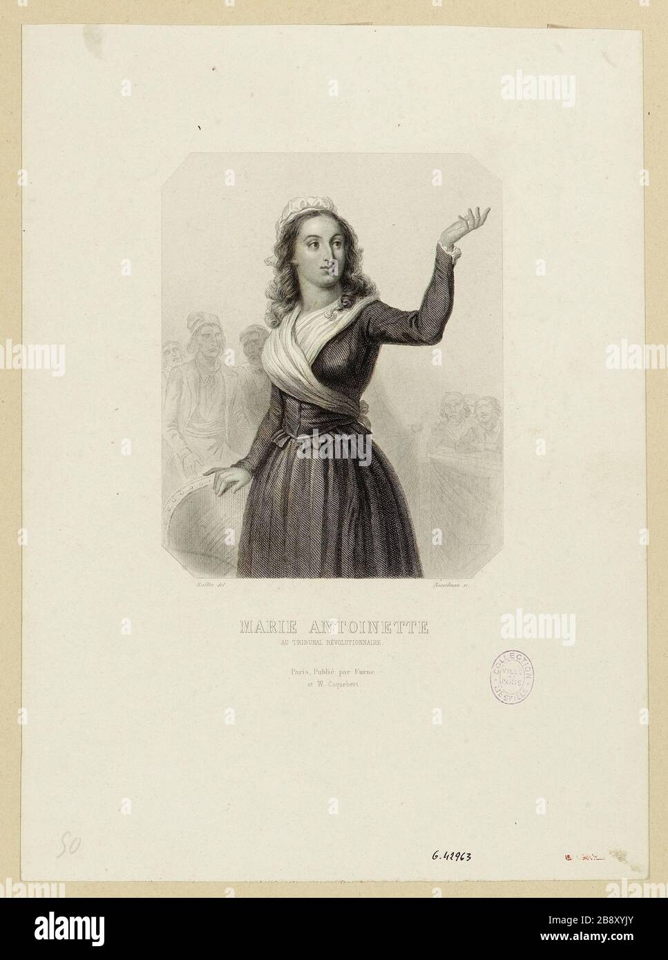 Marie Antoinette / Revolutionary Court Stock Photo - Alamy
