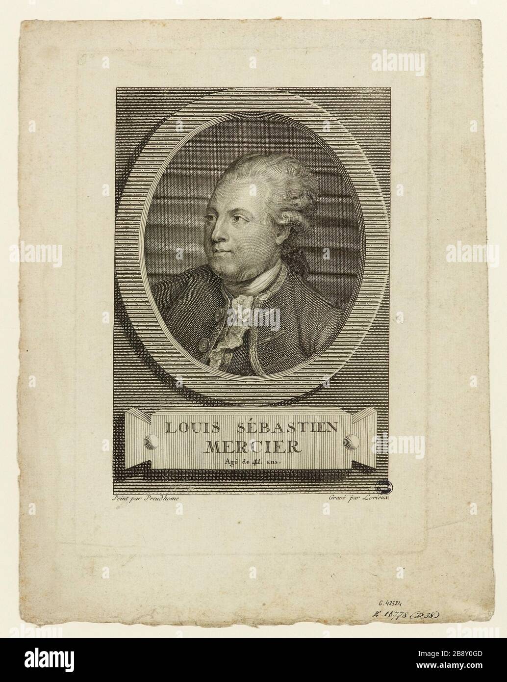 Louis sebastien hi-res stock photography and images - Alamy