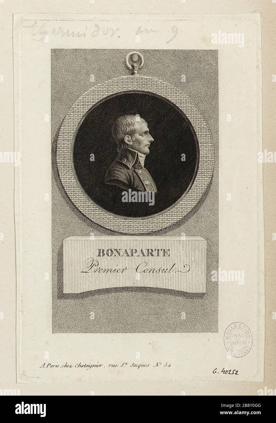 Bonaparte / First Consul Stock Photo - Alamy