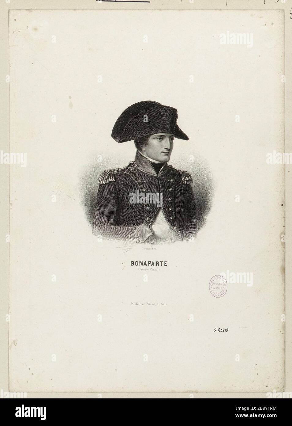 Bonaparte / (First Consul Stock Photo - Alamy