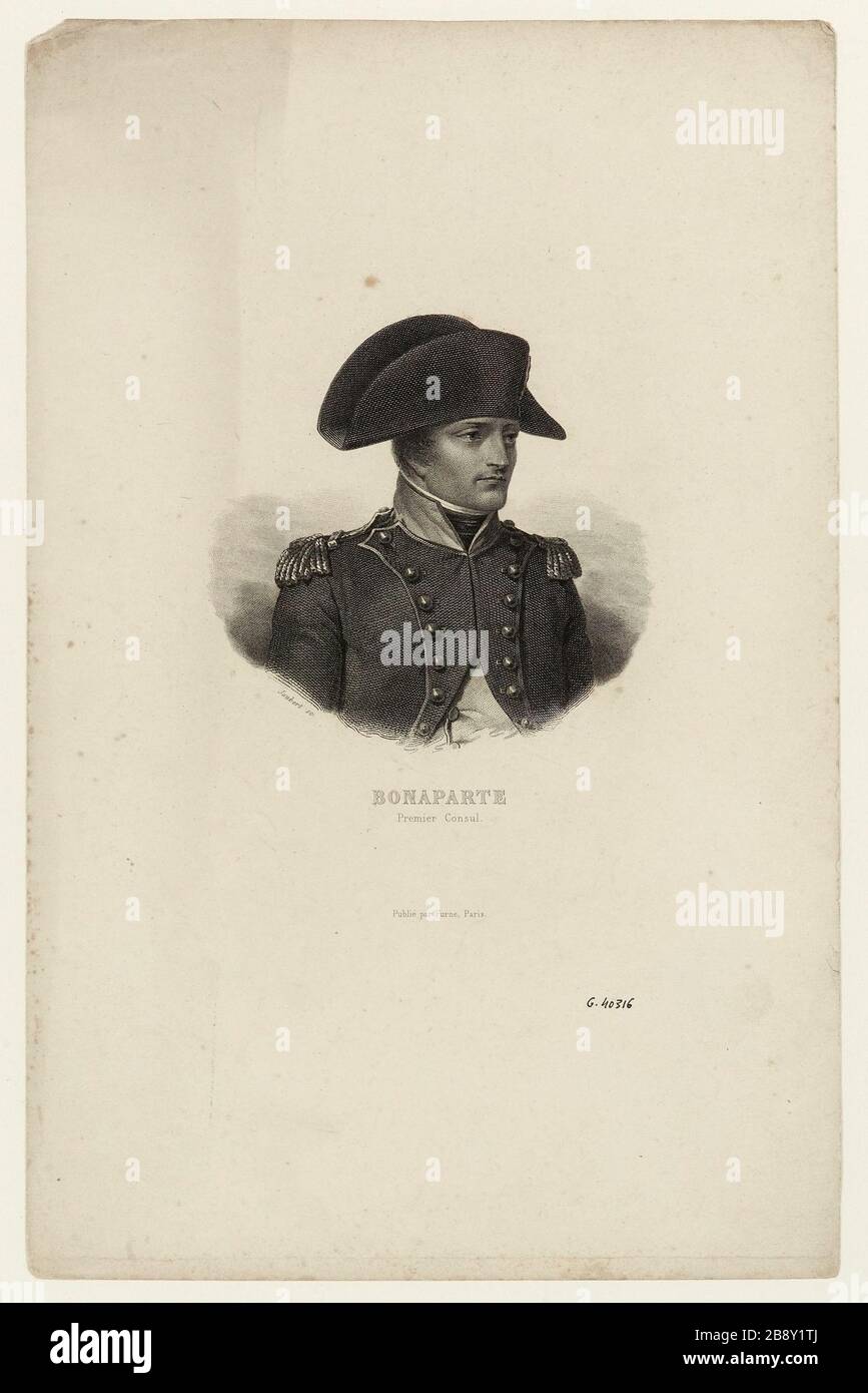 Bonaparte / First Consul Stock Photo - Alamy