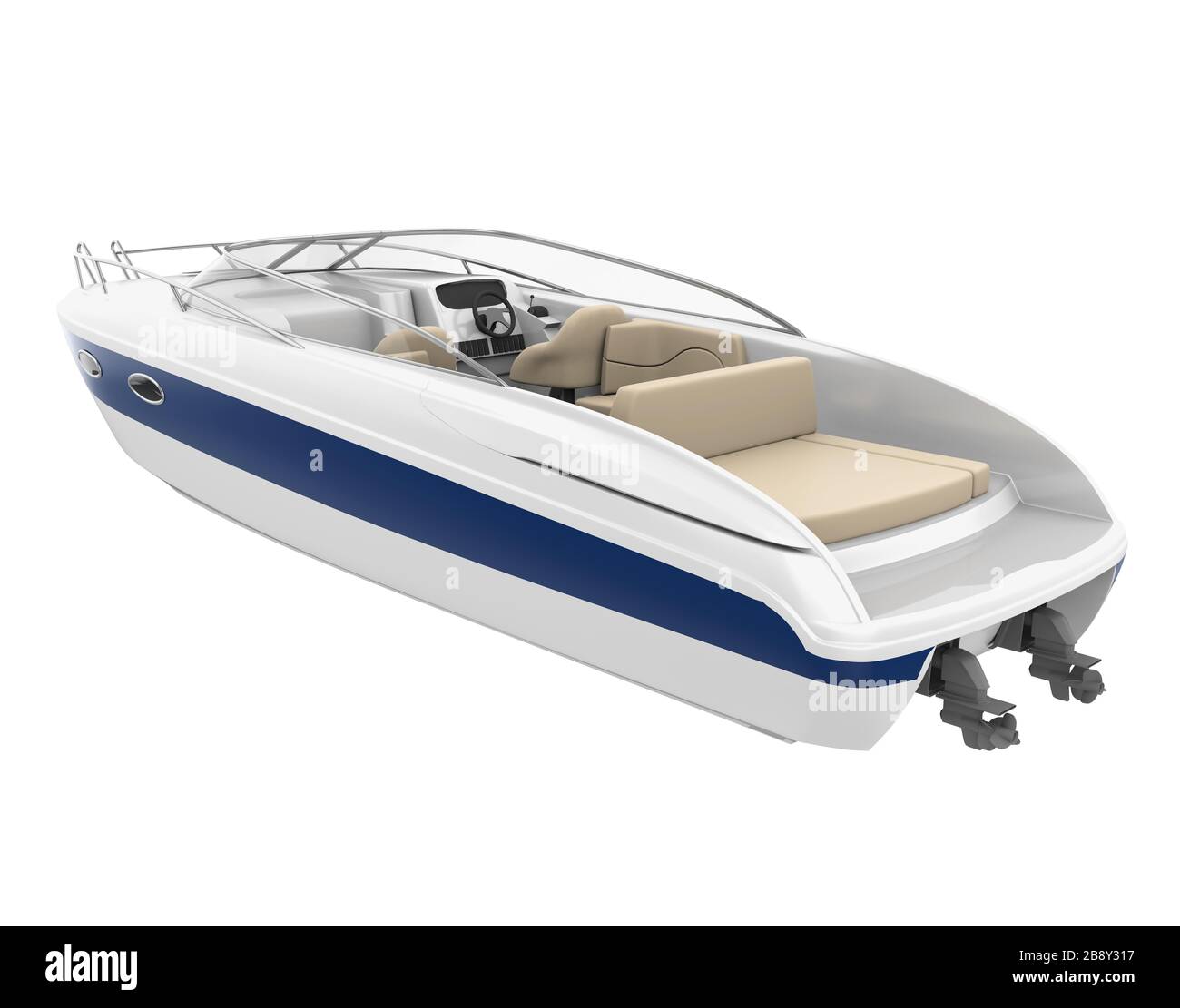 Private boat dock Cut Out Stock Images & Pictures - Alamy