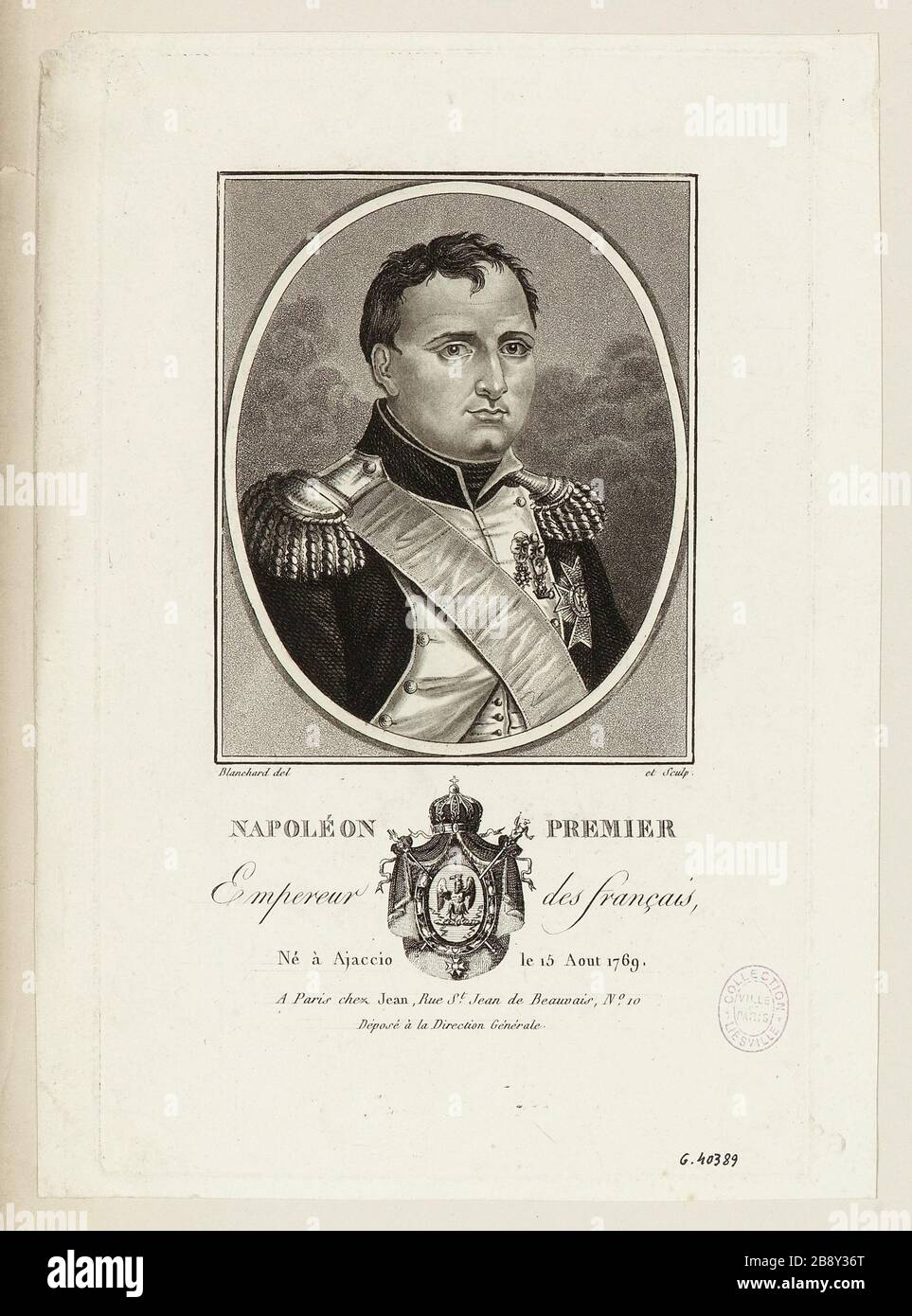 Napoleon First / French Emperor of Stock Photo - Alamy