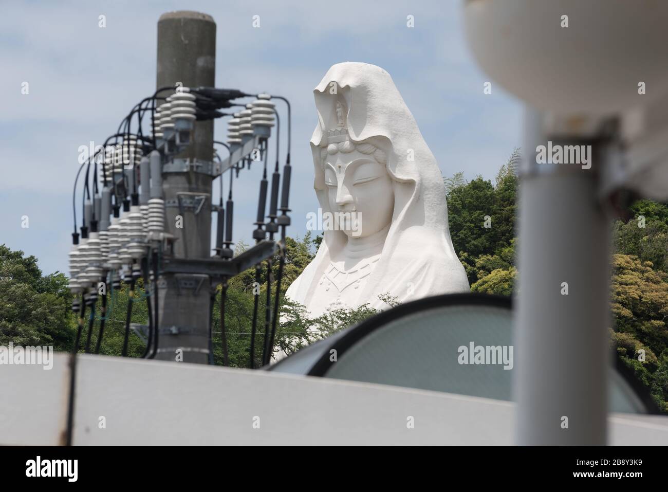 Ofuna/Japan, May 20, 2019: Ofuna Kannon statue in Kannon-ji Temple ...