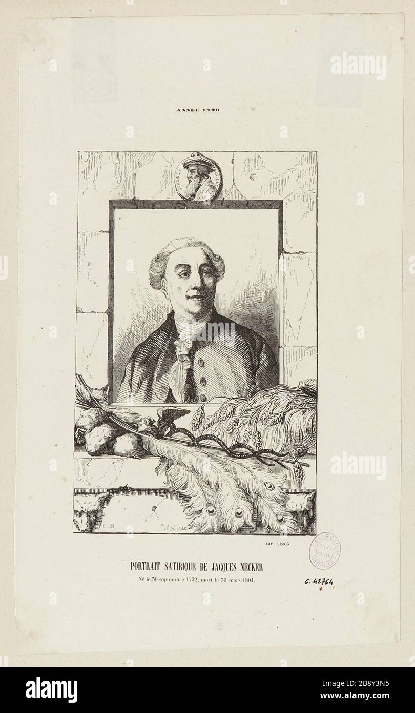 Portrait jacques necker hi-res stock photography and images - Alamy