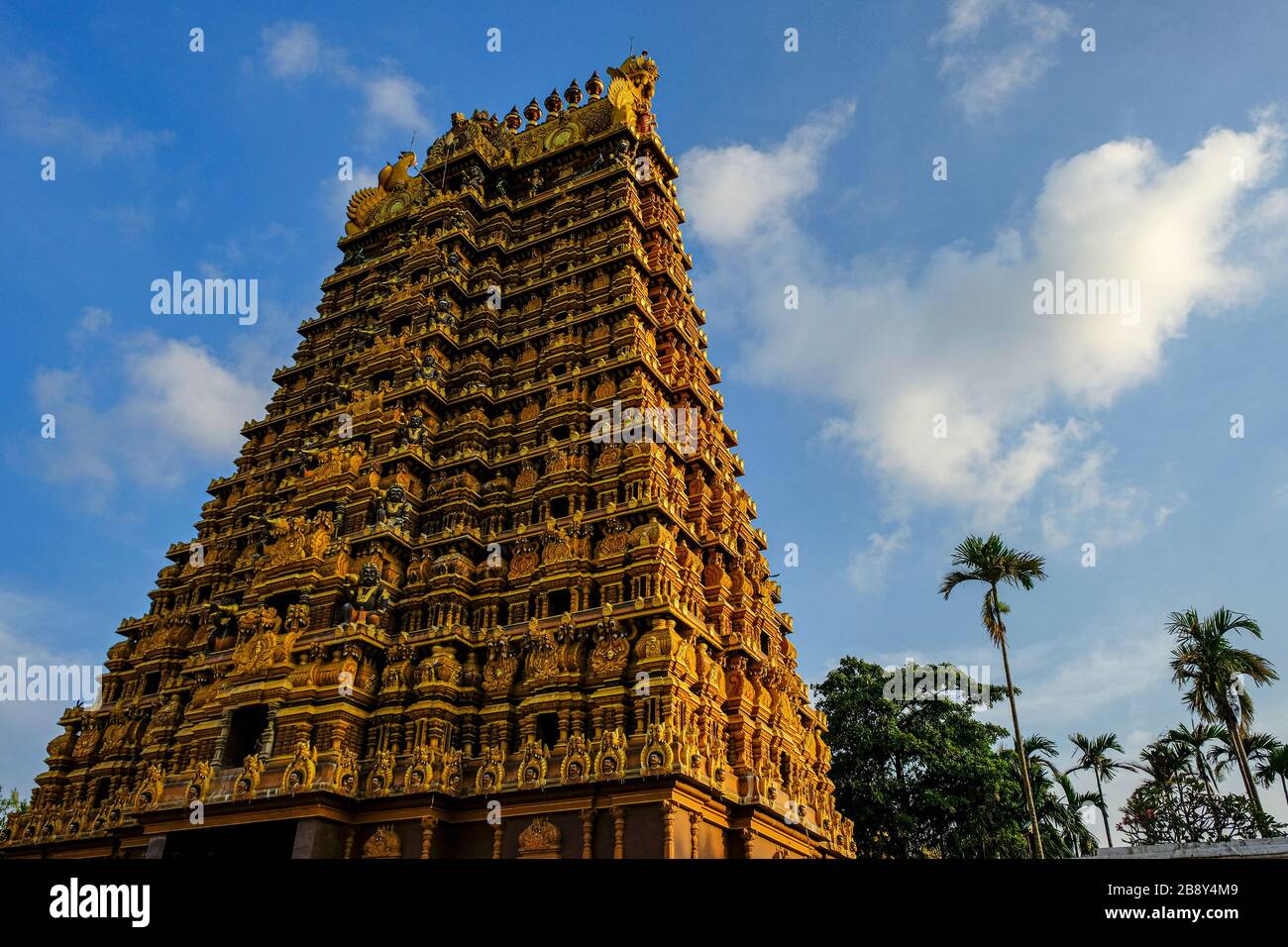 Nallur Kandaswamy Kovil Hindu temple in Jaffna, Sri Lanka Stock Photo ...