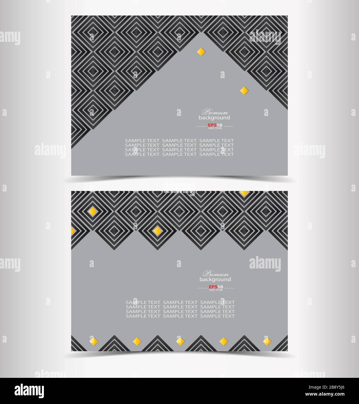 Elegant business card design template for creative design tasks Stock ...