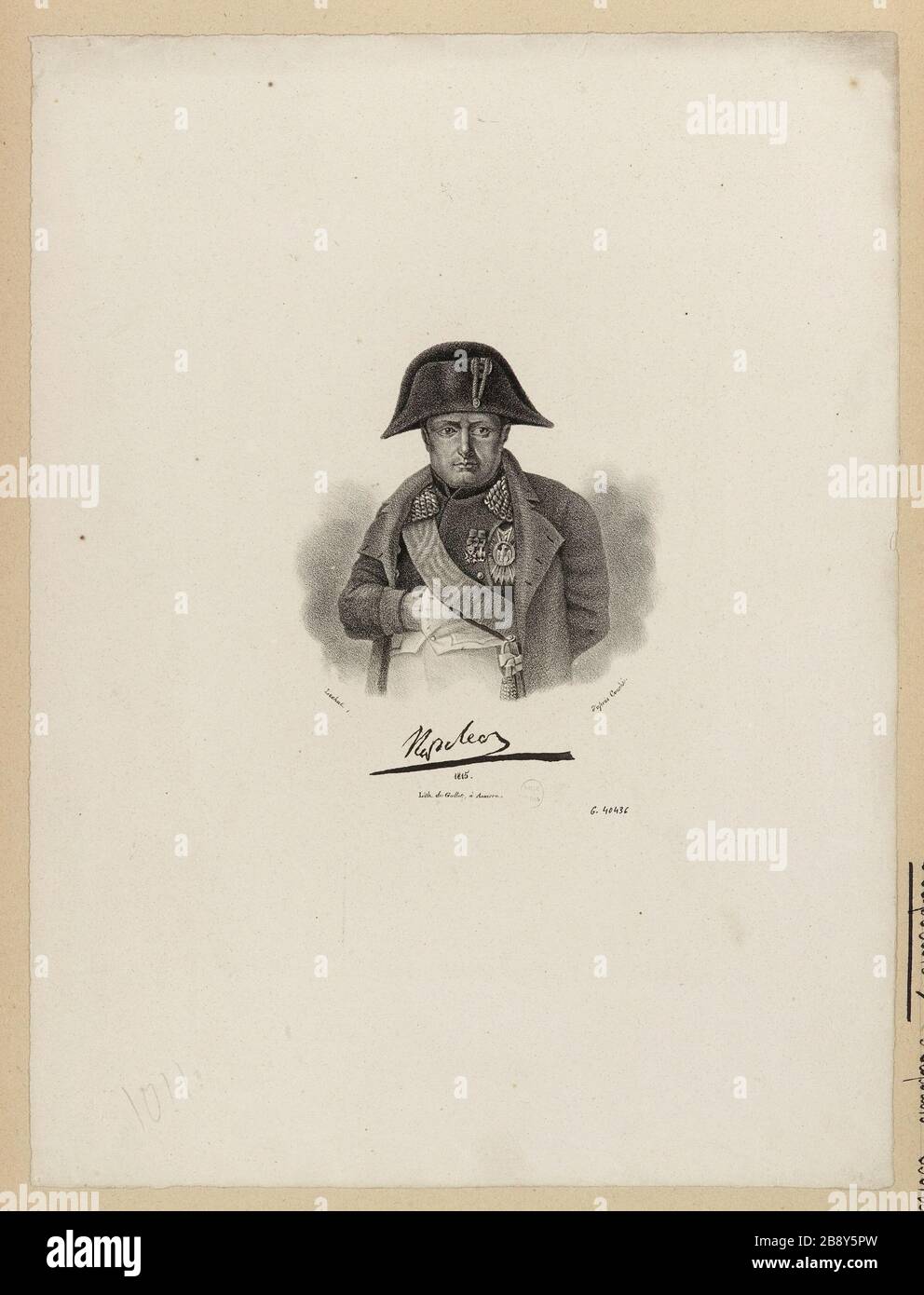 Napoleon bonaparte waterloo hi-res stock photography and images - Alamy